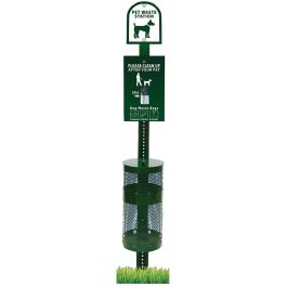 Pet Waste Management Dog Waste Station Kit - HOUNDSCOOP COMMERCIAL